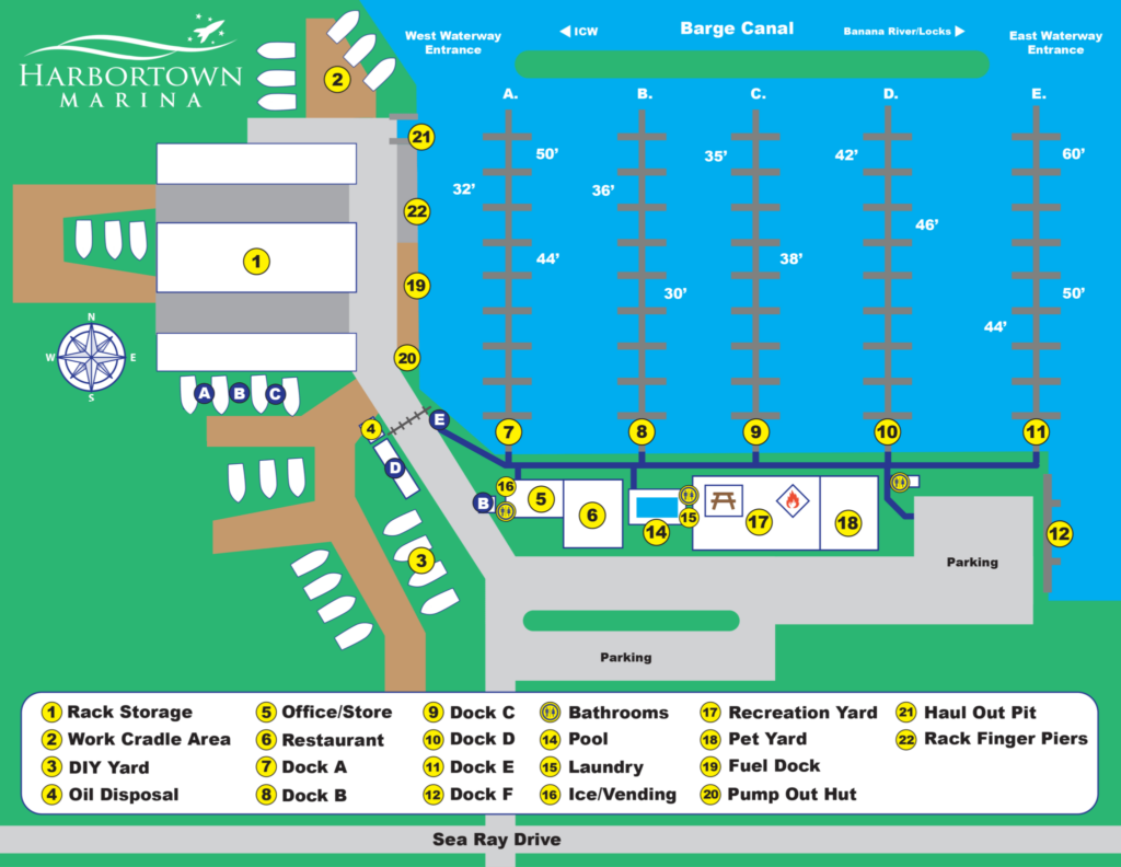 Dockage & Slips - Harbortown Marina